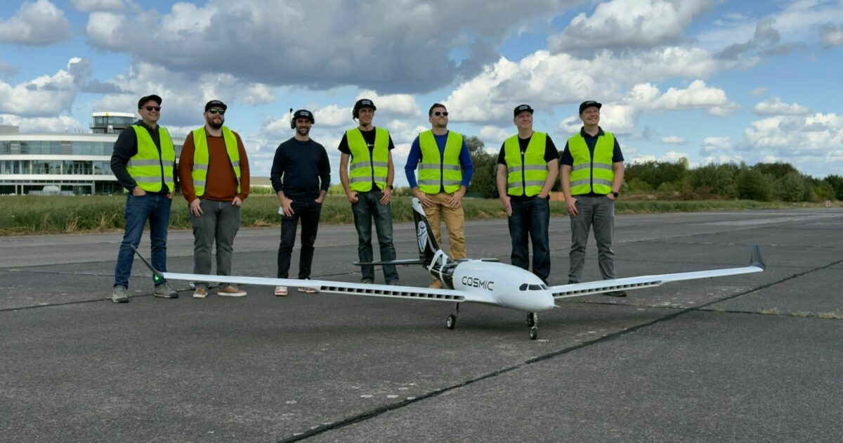 DVO | Cosmic Aerospace test elektrisch passagiersvliegtuig in België