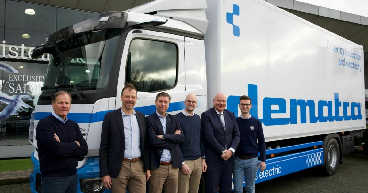 DVO | Dematra voegt Mercedes-Benz eActros 300L aan vloot toe