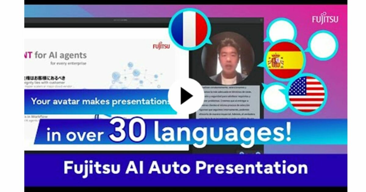 DVO | Fujitsu lanceert AI-gedreven presentatie-tool binnen Microsoft…