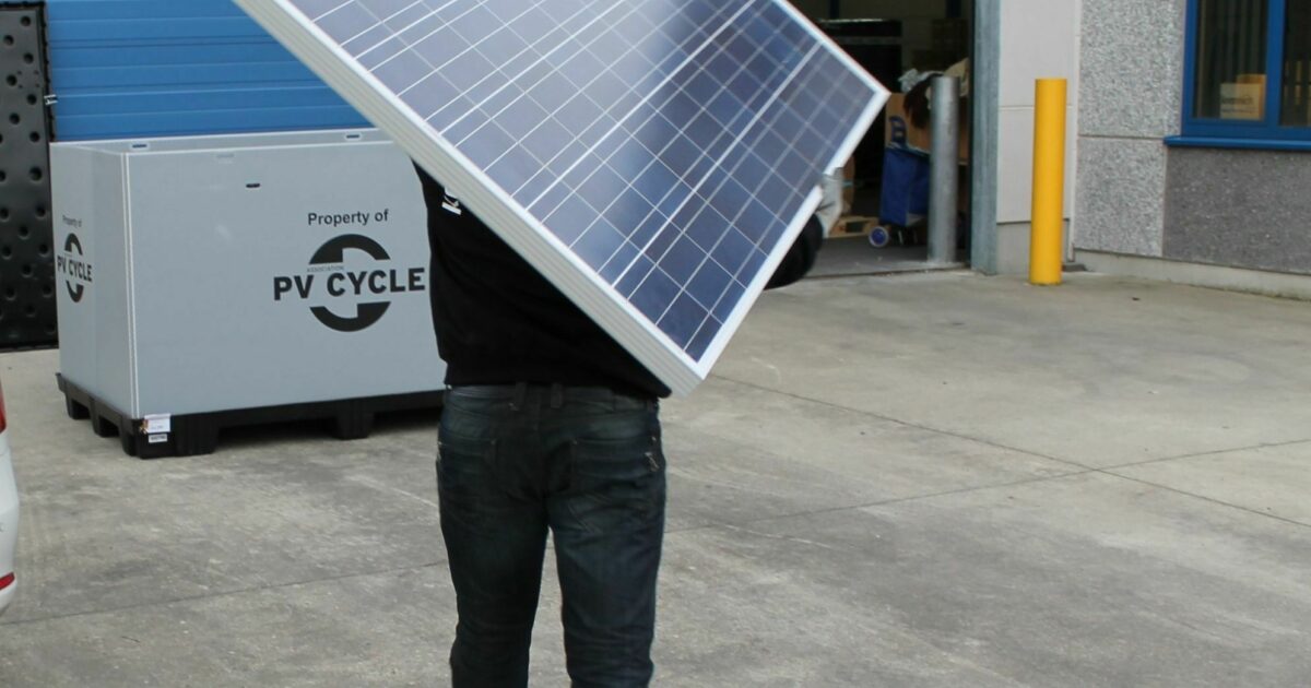 DVO | PV CYCLE Belgium recycleert meer dan dubbel zoveel zonnepanelen…