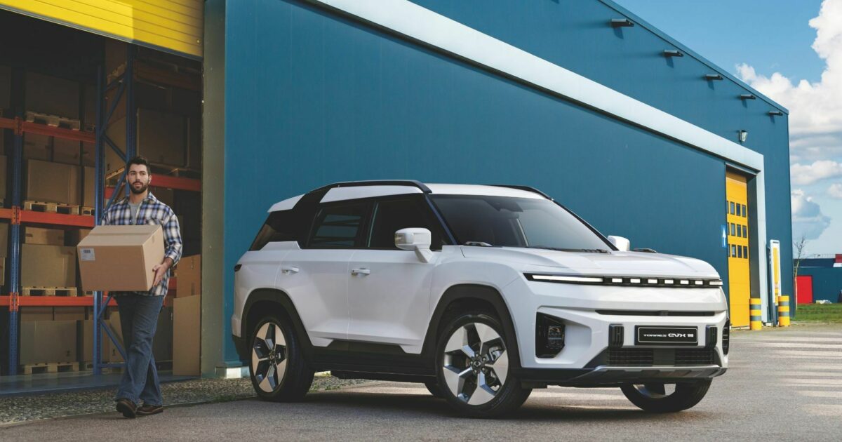 DVO | KGM introduceert lichte vrachtversie van Torres EVX