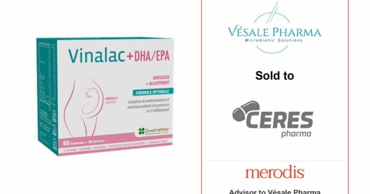 DVO | Vésale Pharma belandt onder vleugels Ceres Pharma