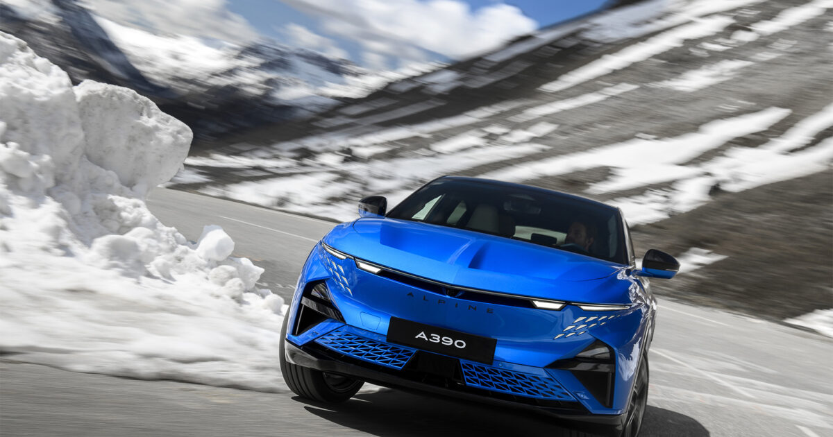 DVO | Alpine A390: Active Torque Vectoring verhoogt wendbaarheid…