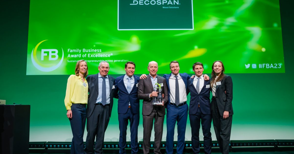 DVO | Decospan ambassadeur van de "Family Business Award of…