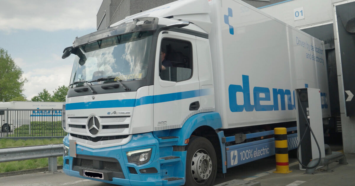 DVO | Dematra rijdt groen met eActros 300L