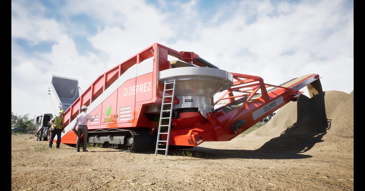 DVO | Deprez stelt automatische overslagmachine SOLOMON voor