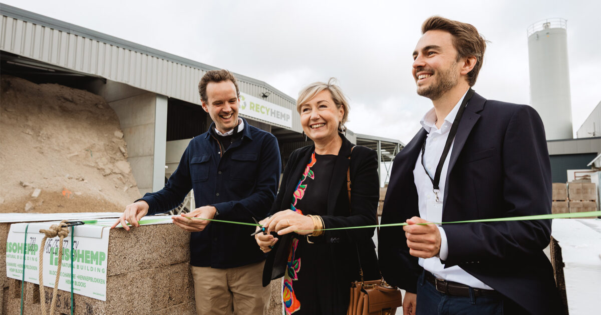 DVO | IsoHemp lanceert eerste recyclagelijn voor hennepbeton ter…