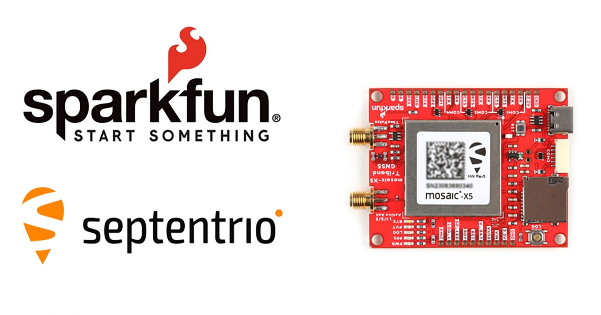 DVO | Septentrio in zee met SparkFun om ontwikkeling van…