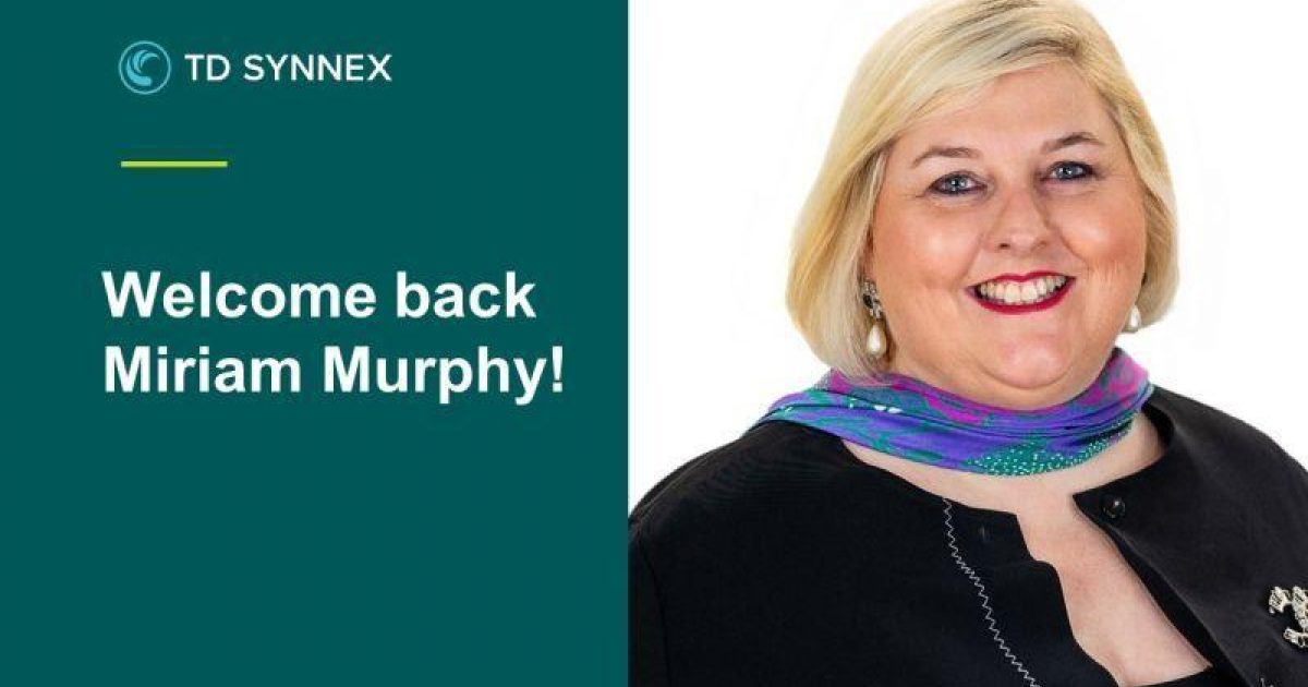 DVO | Miriam Murphy keert terug naar TD SYNNEX als president Europe