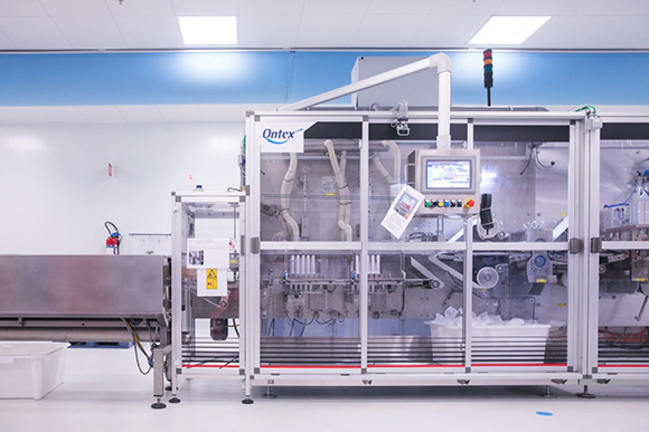 DVO | Ontex neemt in Eeklo productielijn voor mondmaskers in gebruik