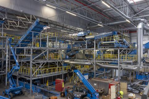 DVO | Indaver start als eerste nieuwe PMD-sorteerinstallatie op