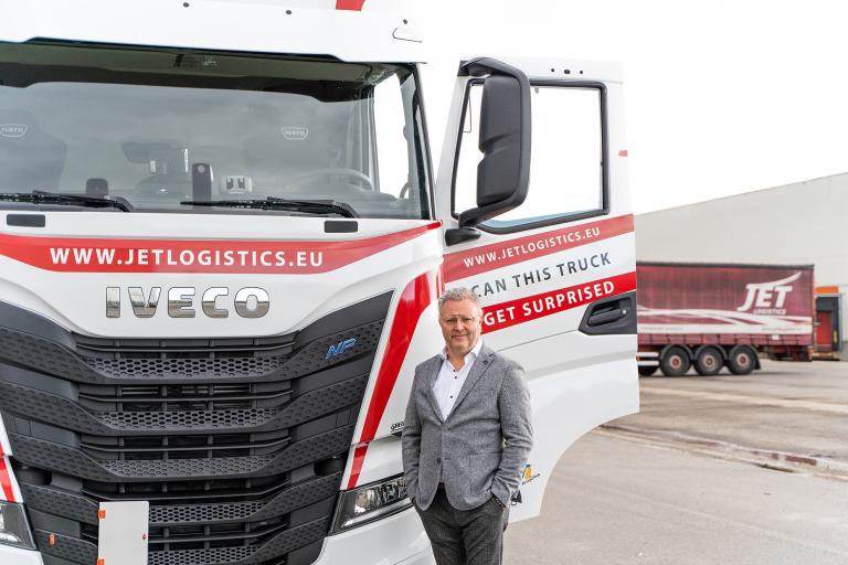 DVO | JET Logistics verkozen tot IVECO-ambassadeur