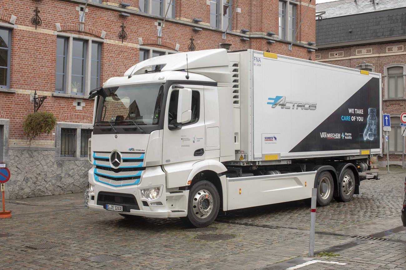 DVO | Daimler Truck klaar voor eerste leveringen elektrische eActros