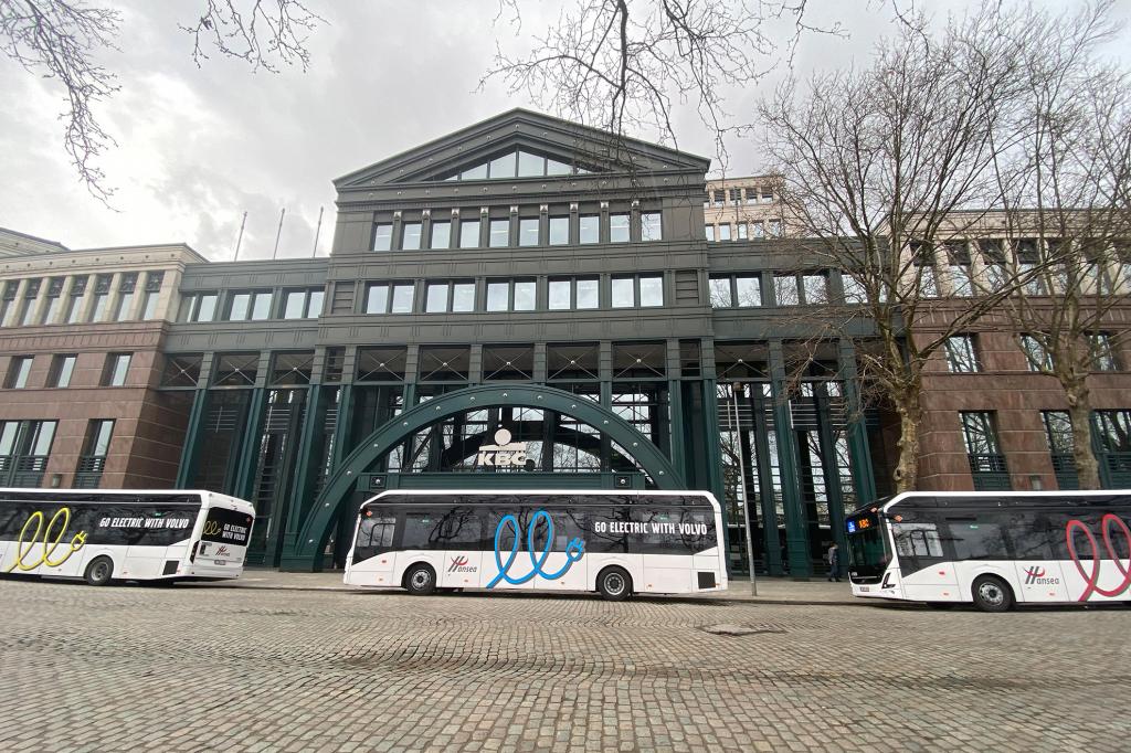 DVO | Hansea levert zes elektrische bussen aan Hansea-De Voeght