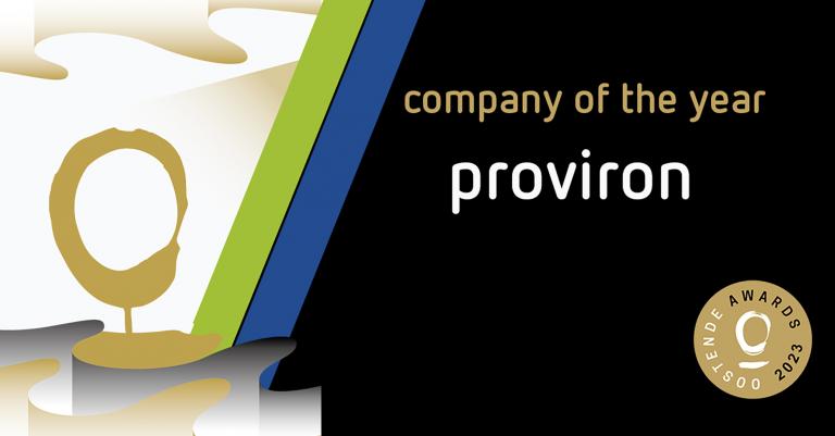 DVO | Proviron bekroond tot "Bedrijf van het Jaar" tijdens "Oostende…