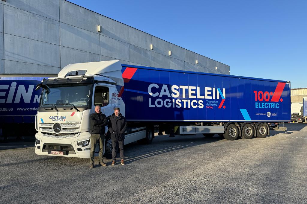 DVO | Castelein Logistics introduceert eerste volledig elektrische…