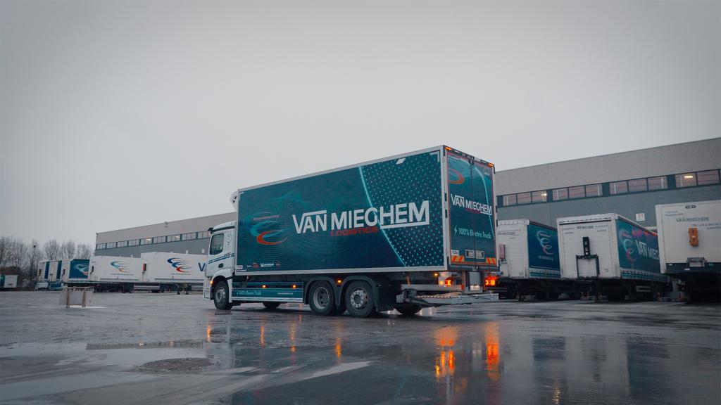 DVO | Van Mieghem Logistics kiest voor elektrische eActros van…