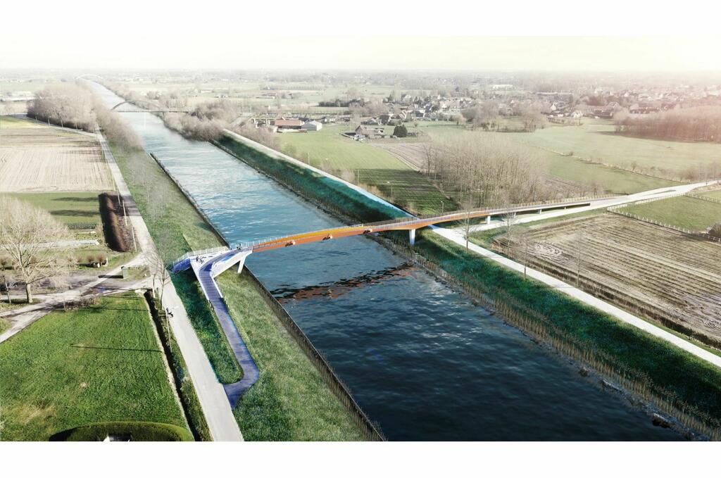 DVO | De Vlaamse Waterweg van start met bouw fietsbrug Te Lake in…
