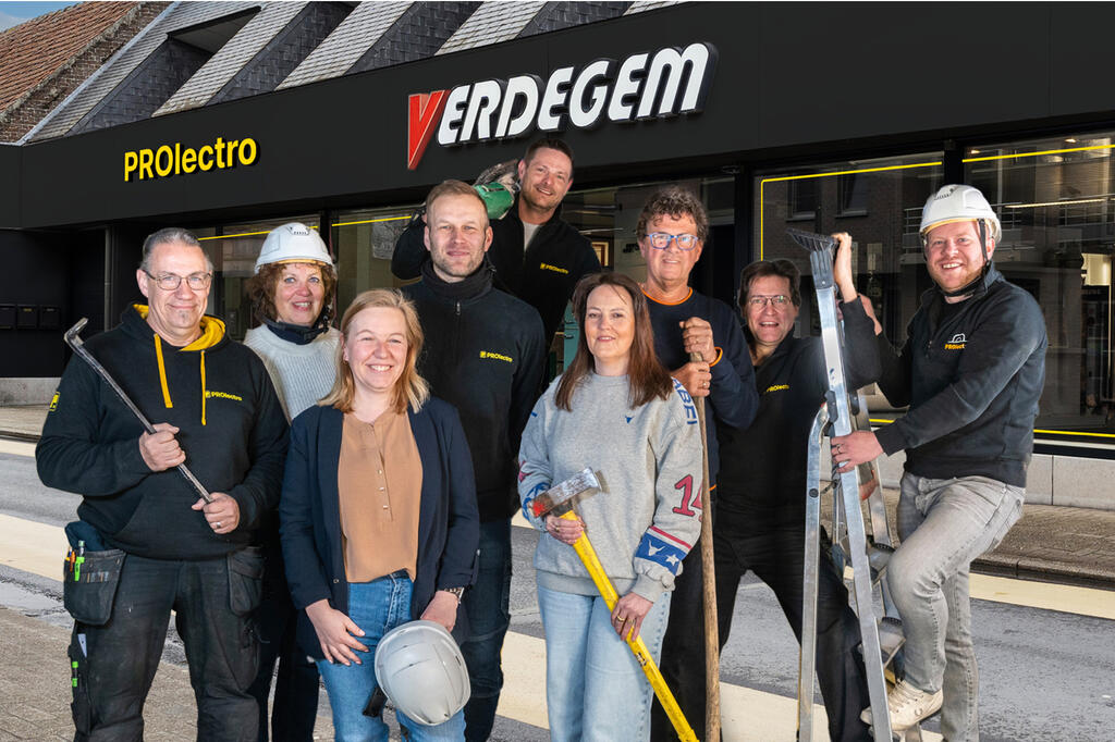 DVO | PROlectro Verdegem opent vernieuwde winkel in Ertvelde