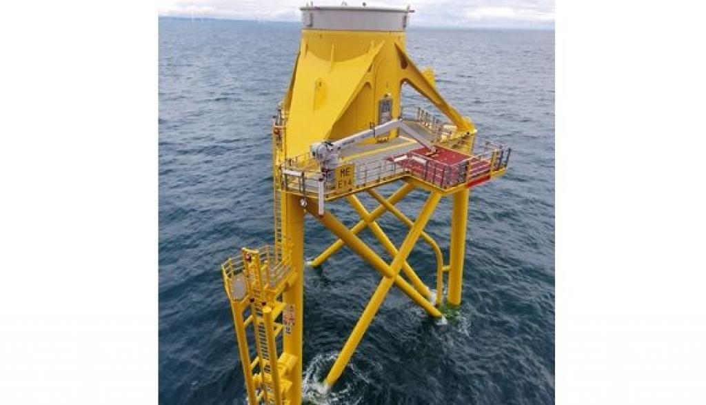 DVO | DEME installeert offshore-substationplatformen en 20 jackets… DVO | DEME installeert offshore-substationplatformen en 20 jackets…