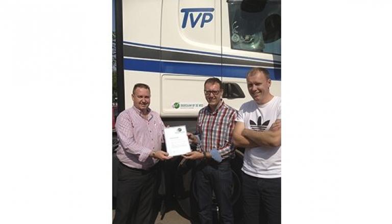 DVO | Transport Van Praet gelauwerd met "Duurzaam op de…