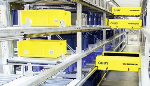 DVO | SSI Schäfer presenteert nieuw single-level shuttle-systeem