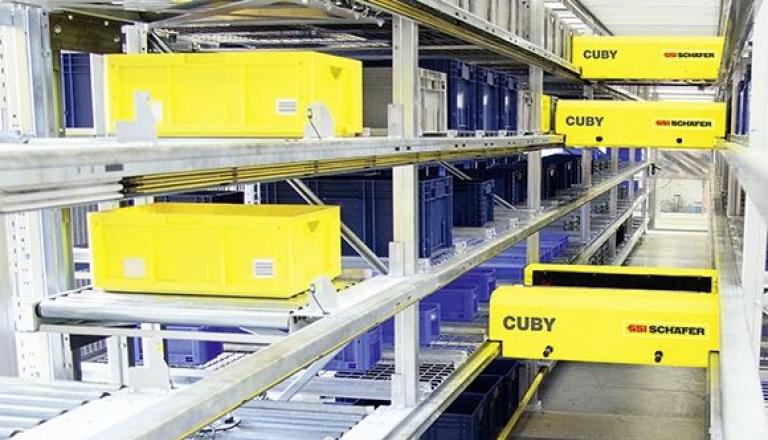 DVO | SSI Schäfer presenteert nieuw single-level shuttle-systeem